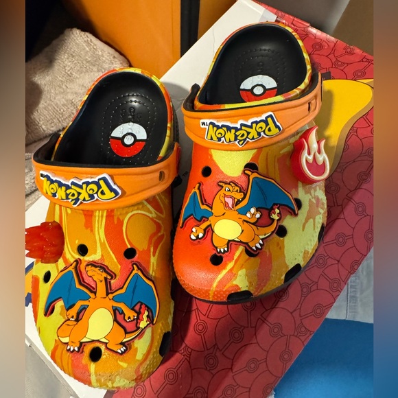 CROCS | Shoes | Nwt Pokemon Light Up Charizard Crocs | Poshmark